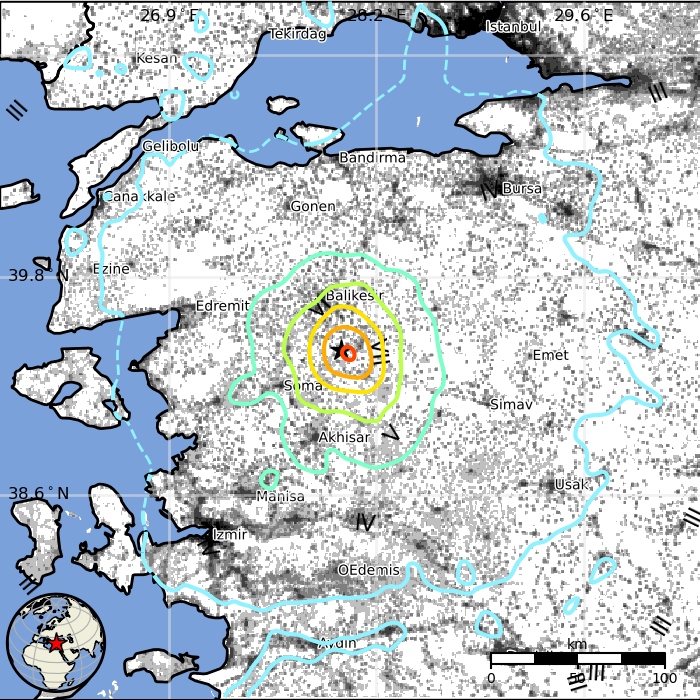 Population Exposure Map