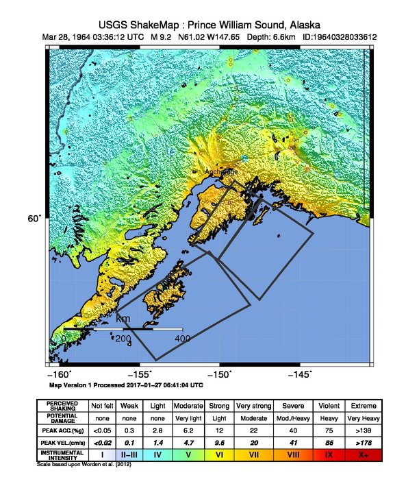 Global ShakeMap: Estimated Instrumental Intensity
